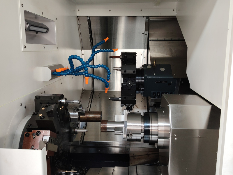 JSWAY WY300 5 Axis CNC Power Turret Dual Spindle Lathe Machine Centeer from China manufacturer ...